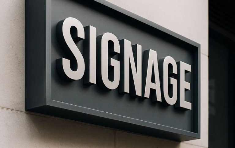 Signage Psychology: Why 3D Signs Grab More Attention-Sadaf Designs
