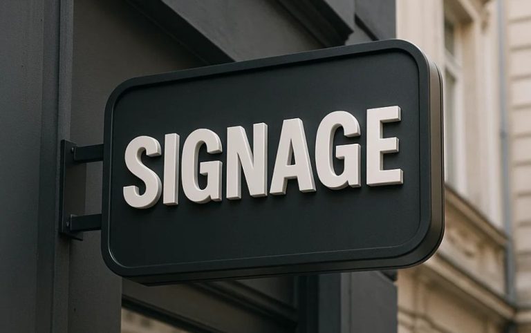 Signage Psychology: Why 3D Signs Grab More Attention-Sadaf Designs